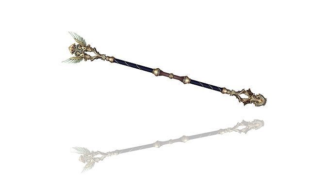 3D model Regalia Scepter VR / AR / low-poly | CGTrader