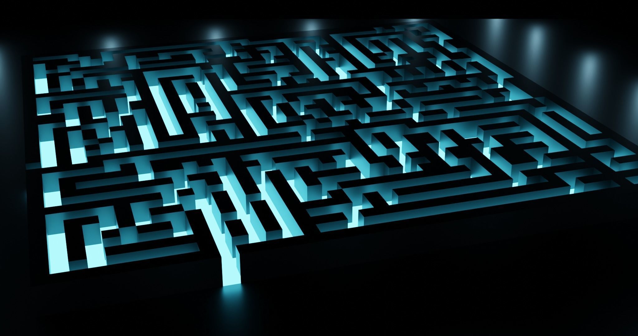 3D model Magical Maze v2 VR / AR / low-poly | CGTrader