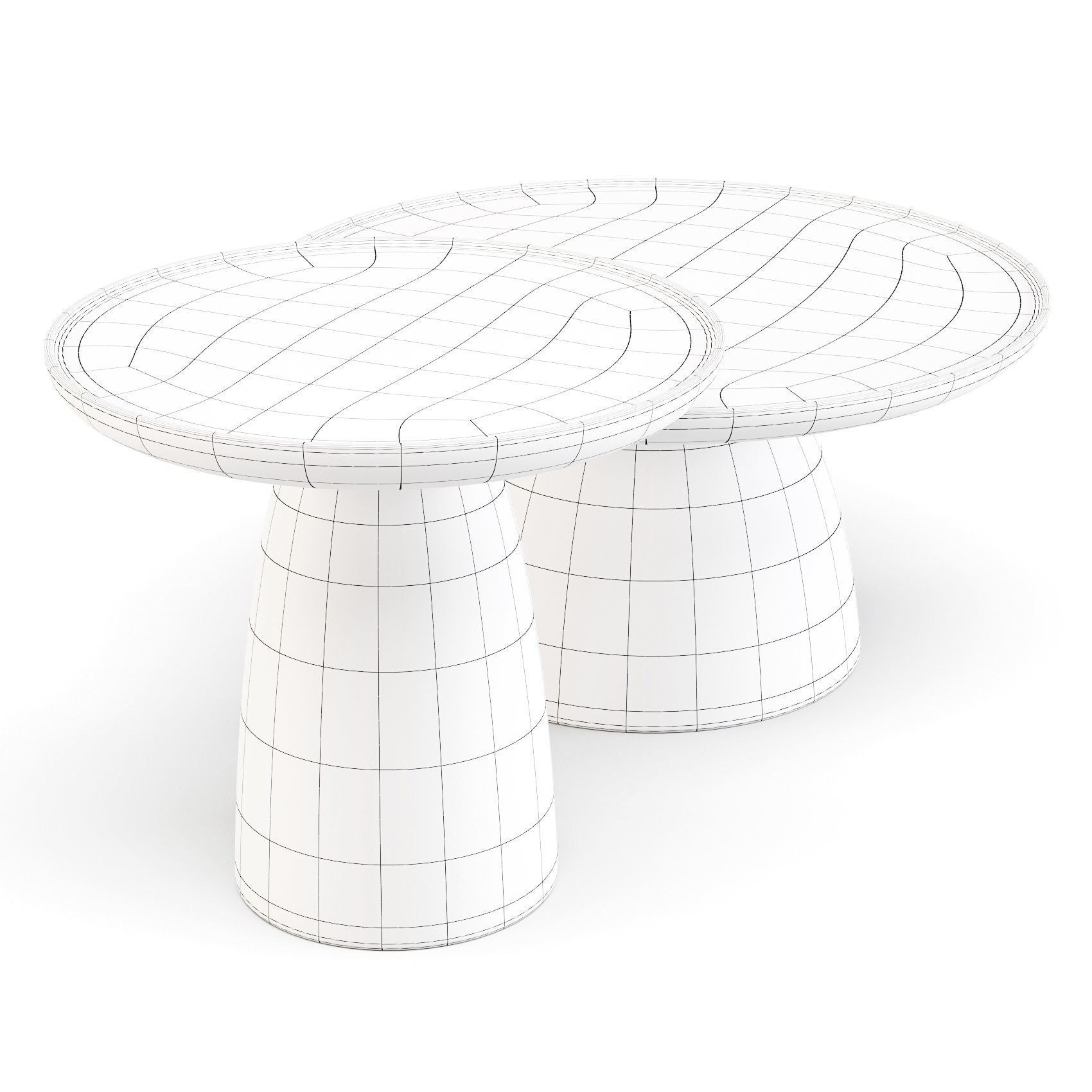Javorina Hrib - Coffee and Side Table 3D model | CGTrader