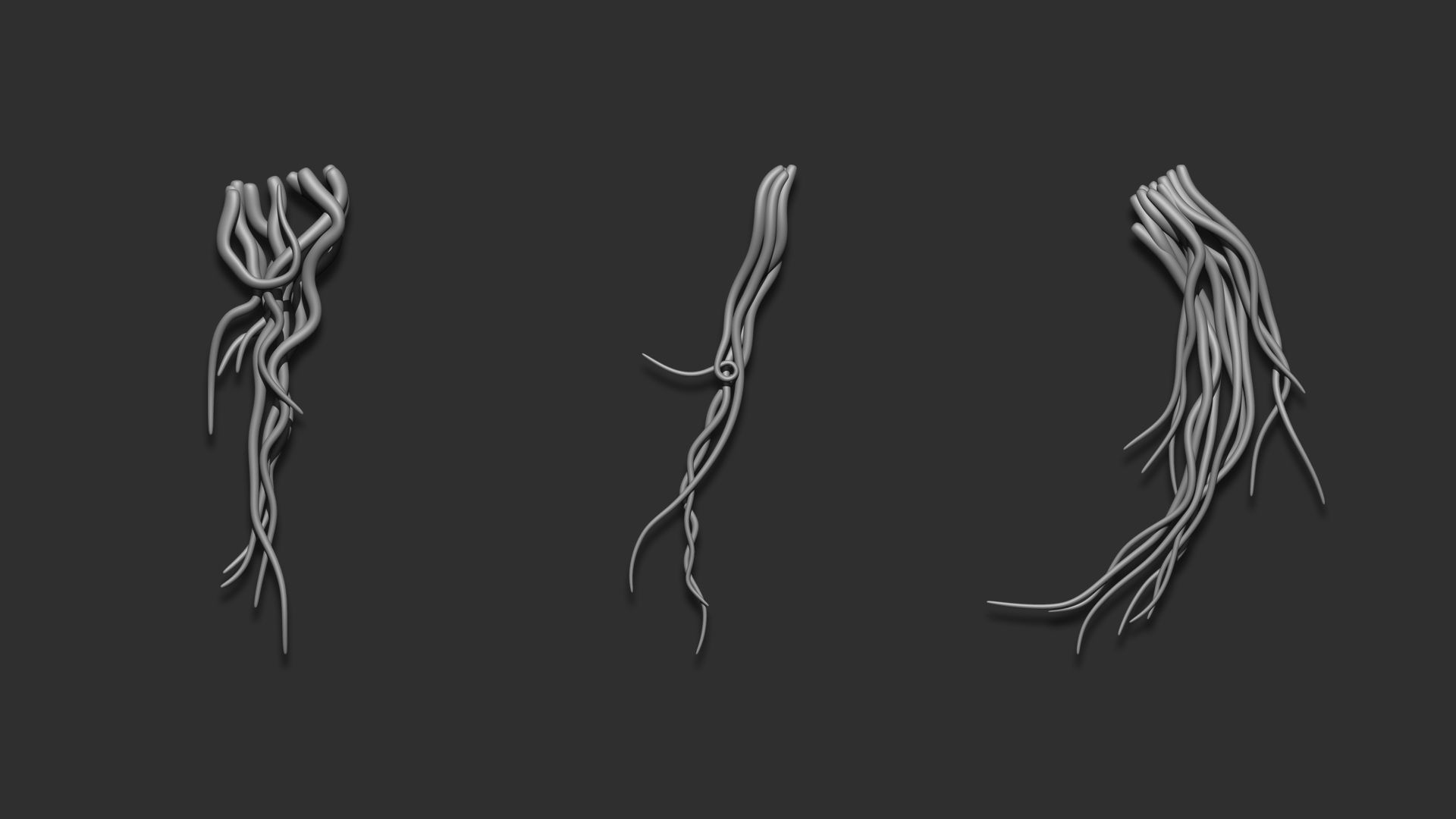 400 Torn Fabric Brushes Alpha IMM Brush Collection 3D model | CGTrader