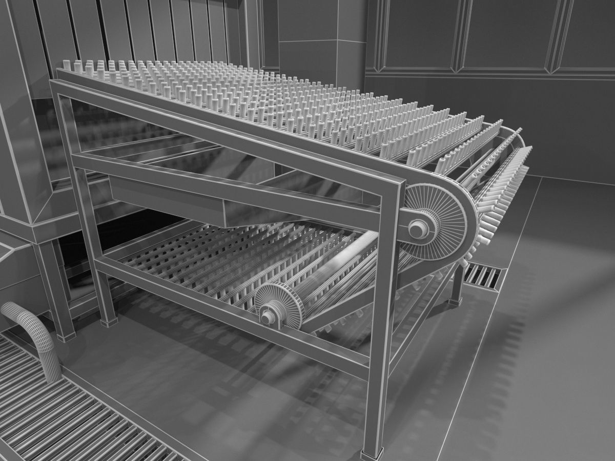 Factory Interior 3D model | CGTrader