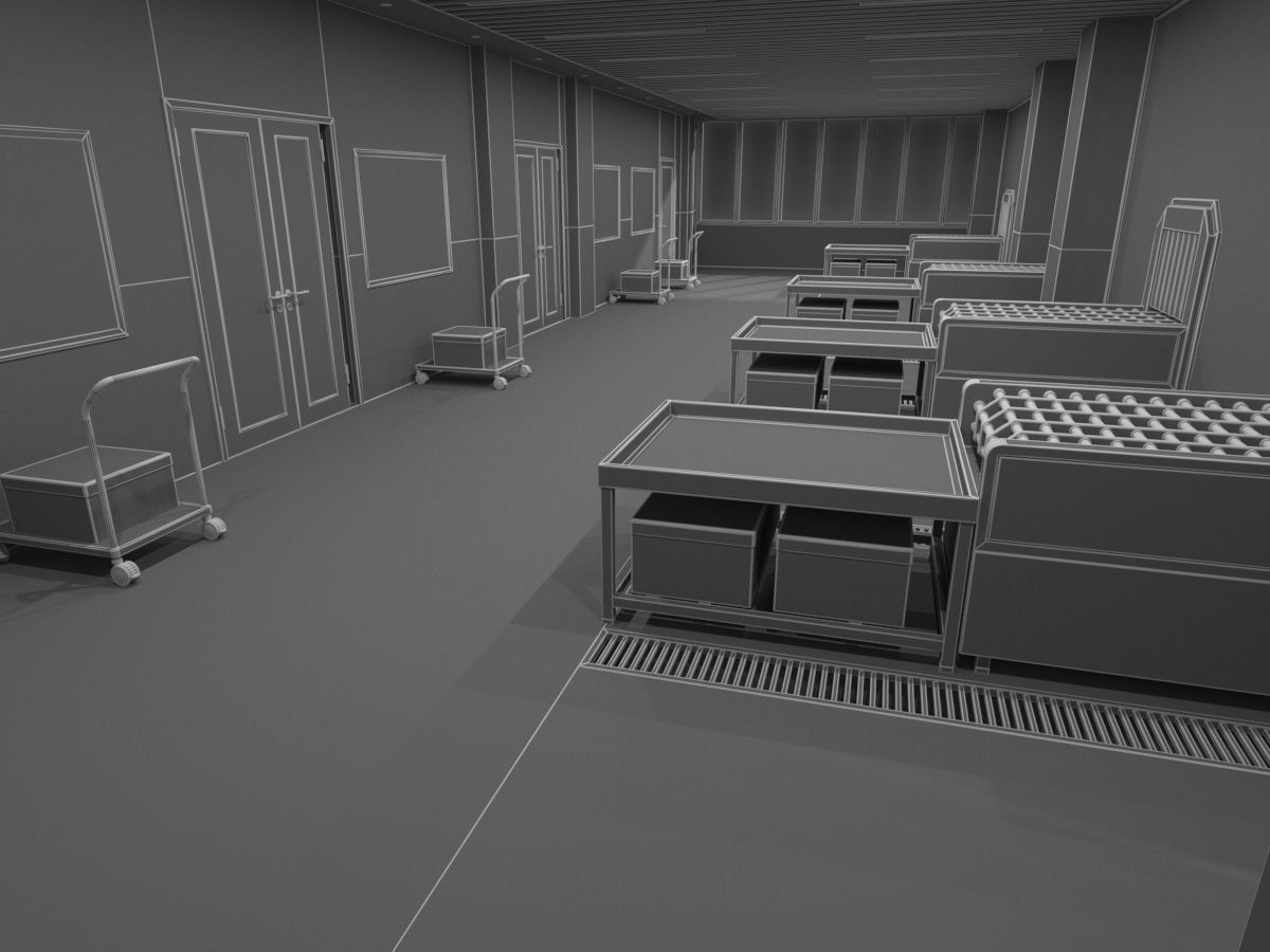 Factory Interior 3D model | CGTrader