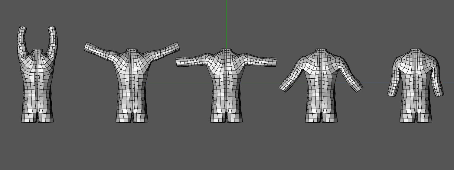 Low poly torso different mannequins 3D model 3D printable | CGTrader