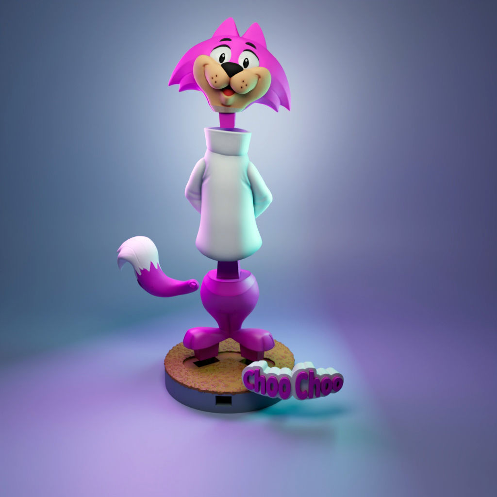 Choo Choo - Top Cat 3D model 3D printable | CGTrader