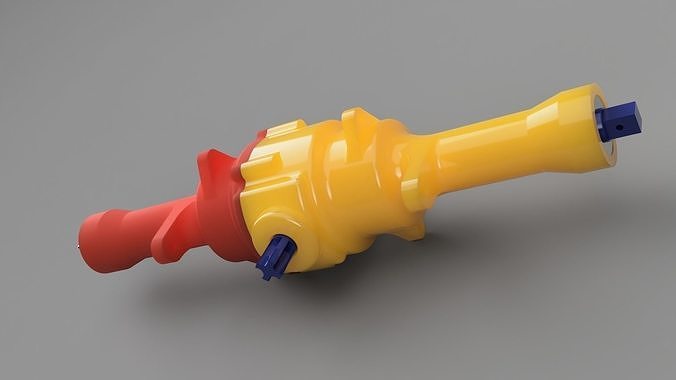 3D PRINTED REAR AXLE WITH DIFFERENTIAL - RC CAR free 3D model | CGTrader