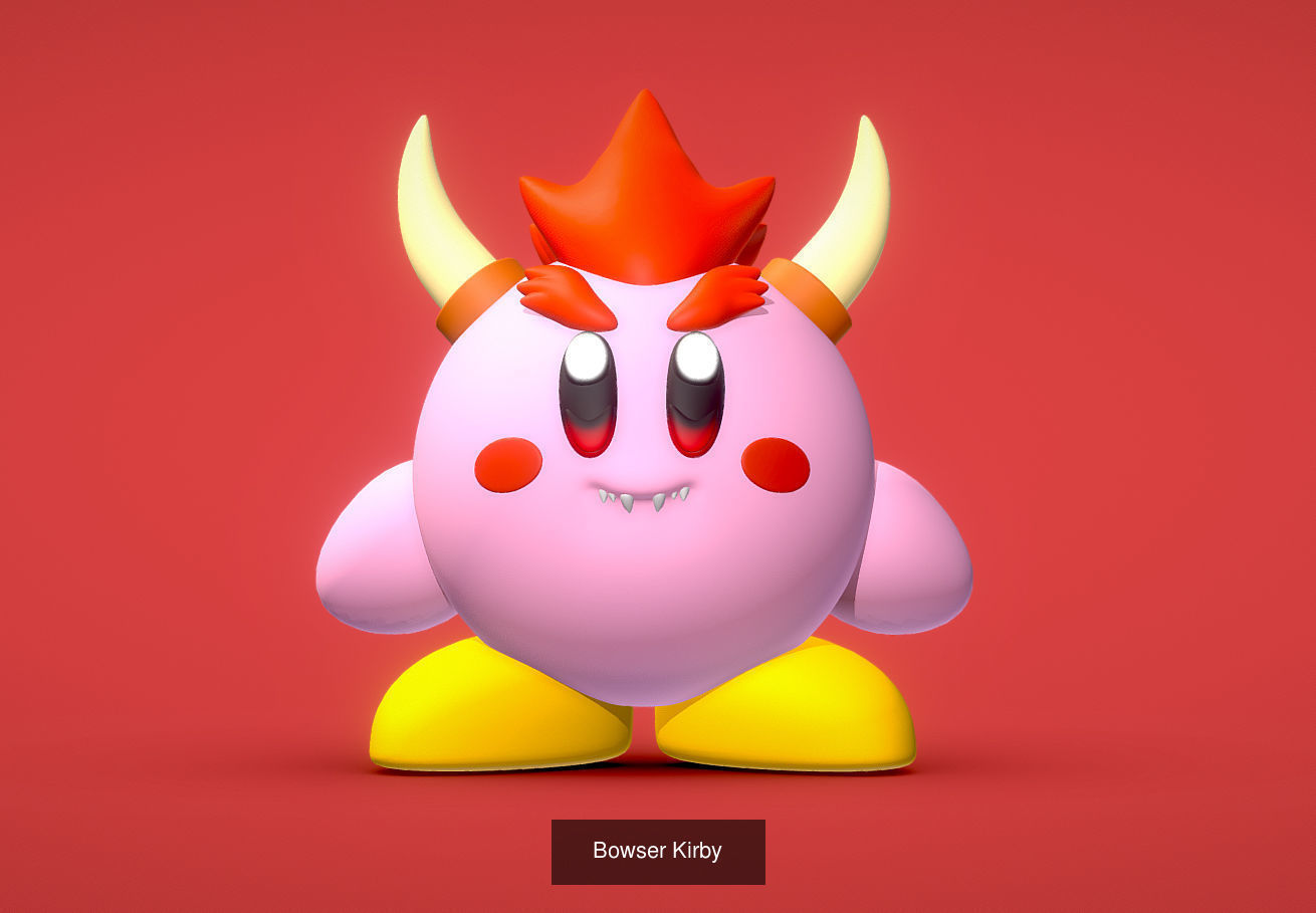 Mario Kirby Collection | CGTrader