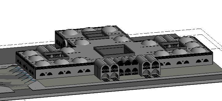 Women healthcare center Vernacular architecture style 3D model | CGTrader