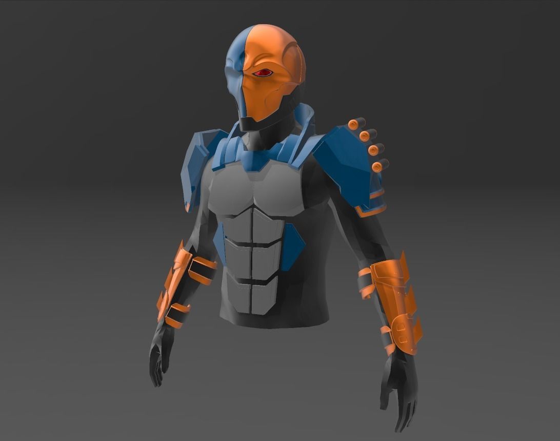 Mezco Deathstroke Armor Files 3D model | CGTrader