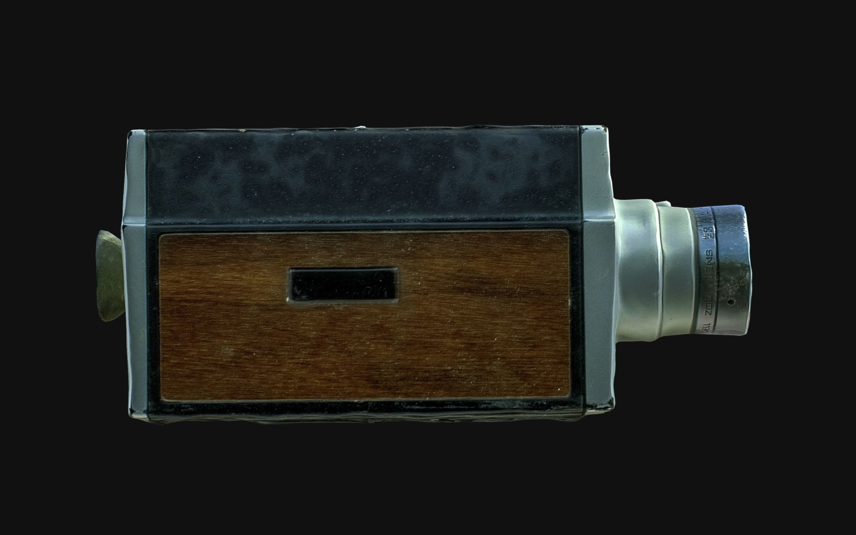 3D model Super 8mm camera scan 70s retro camera photogrammetry VR / AR ...