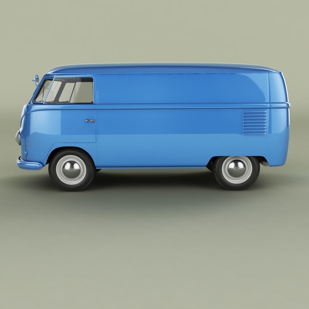 Volkswagen Type 2 van T1 3D model | CGTrader
