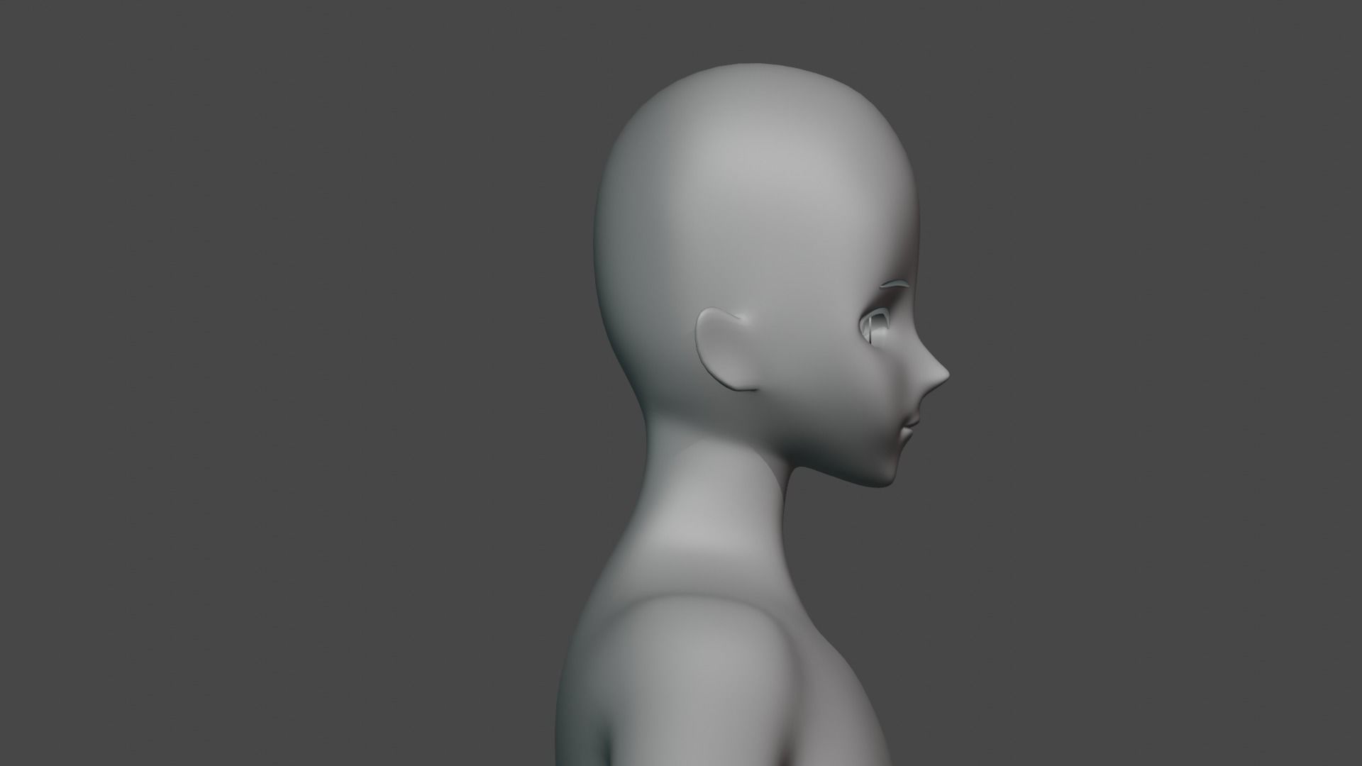 3D model Anime Male Base model VR / AR / low-poly | CGTrader