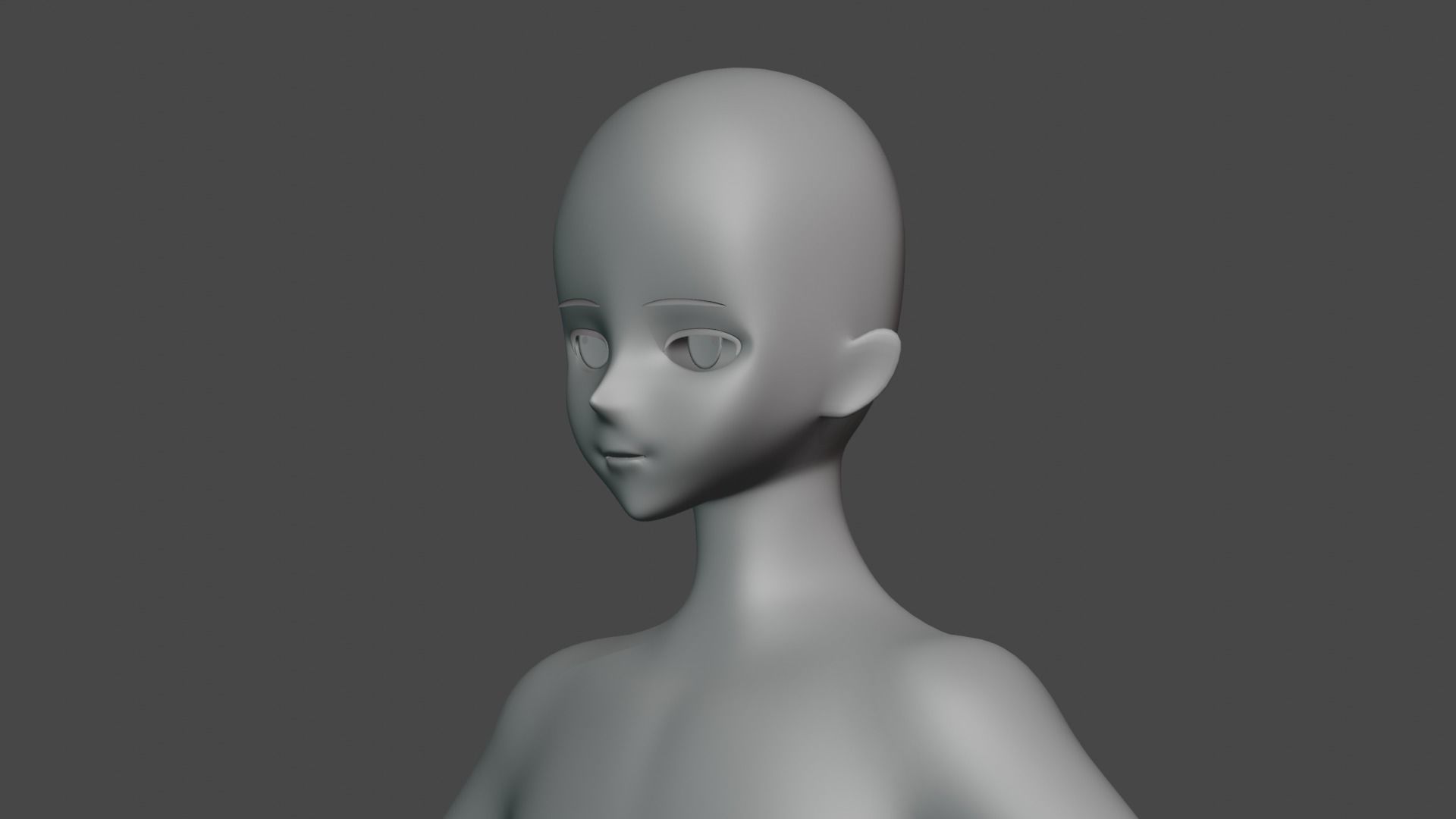 3D model Anime Male Base model VR / AR / low-poly | CGTrader