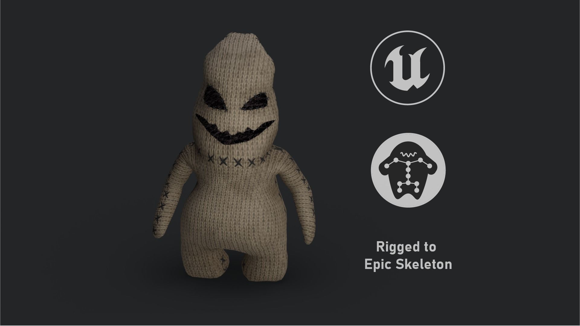 3D model Evil Puppet VR / AR / low-poly | CGTrader