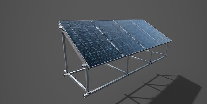 Solar Panel 3D model | CGTrader