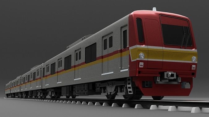 3D model Japan Train Takyo metro subway 6000 VR / AR / low-poly | CGTrader