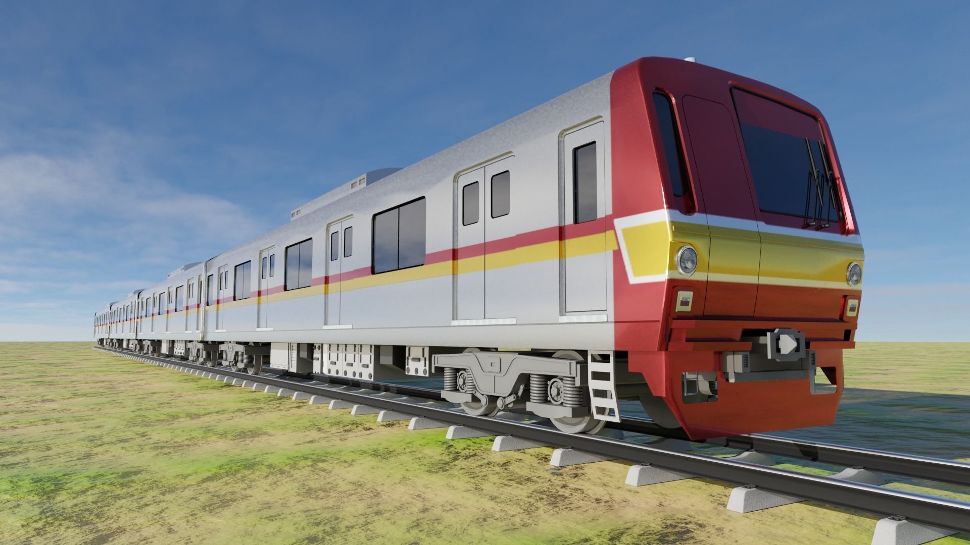 3D model Japan Train Takyo metro subway 6000 VR / AR / low-poly | CGTrader