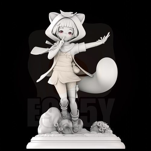 Genshin Impact - Sayu STL file for 3D printing 3D model 3D printable ...