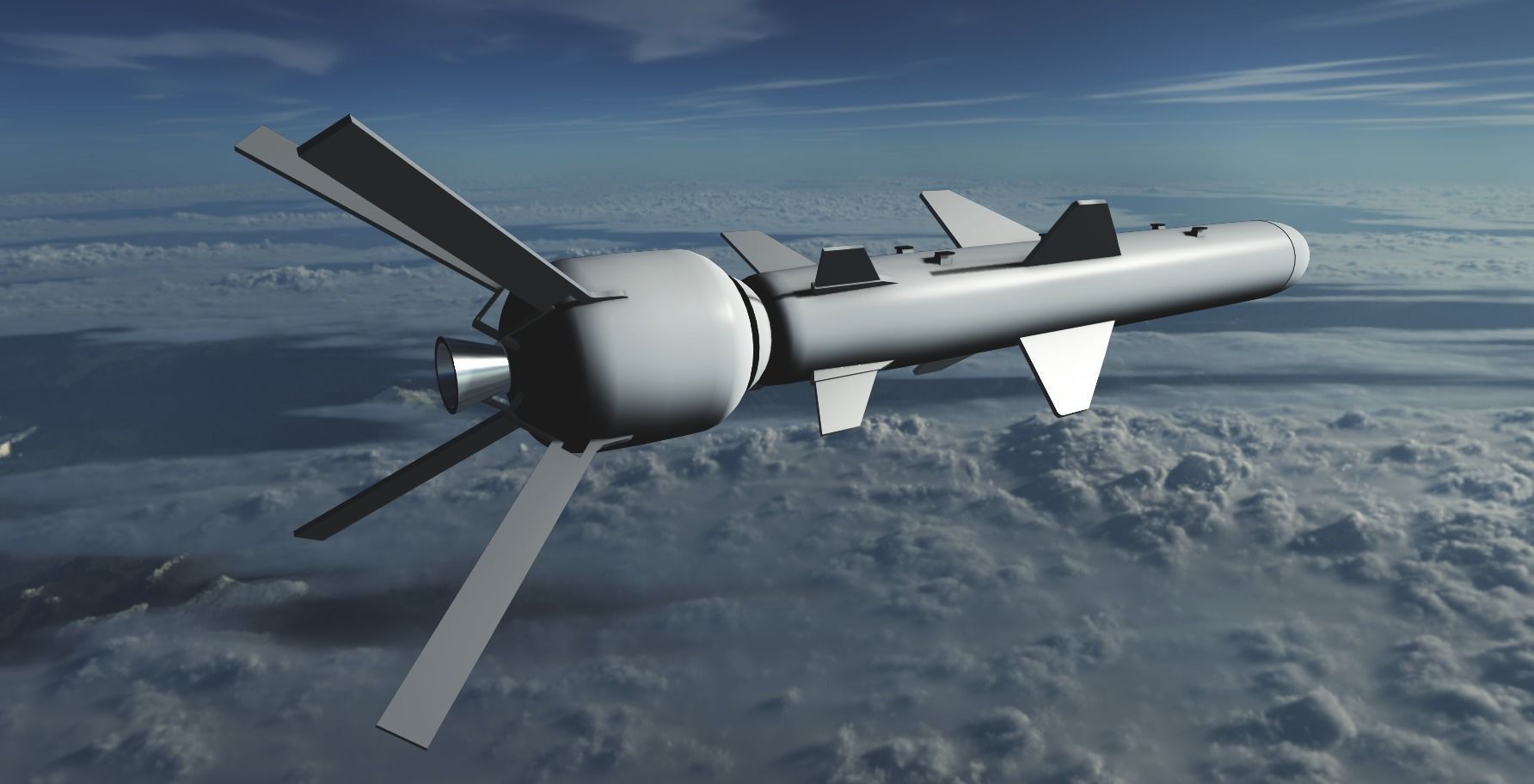 3D model R-360 Neptune Missile VR / AR / low-poly | CGTrader