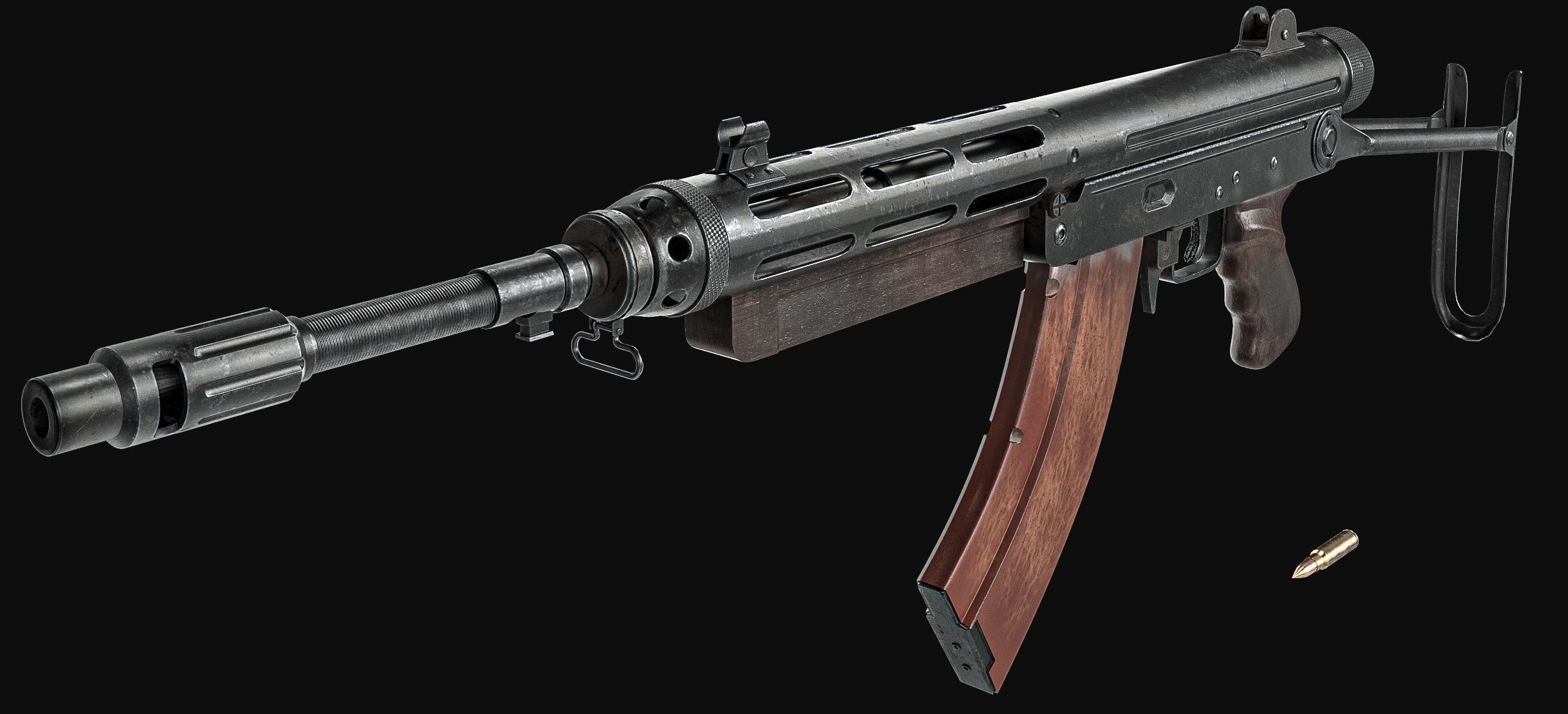 3D model Vargo 52 - Assault Rifle VR / AR / low-poly | CGTrader