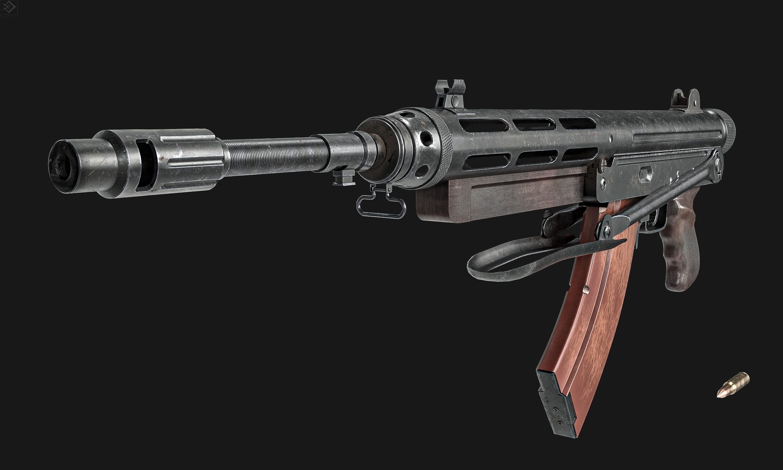3D model Vargo 52 - Assault Rifle VR / AR / low-poly | CGTrader