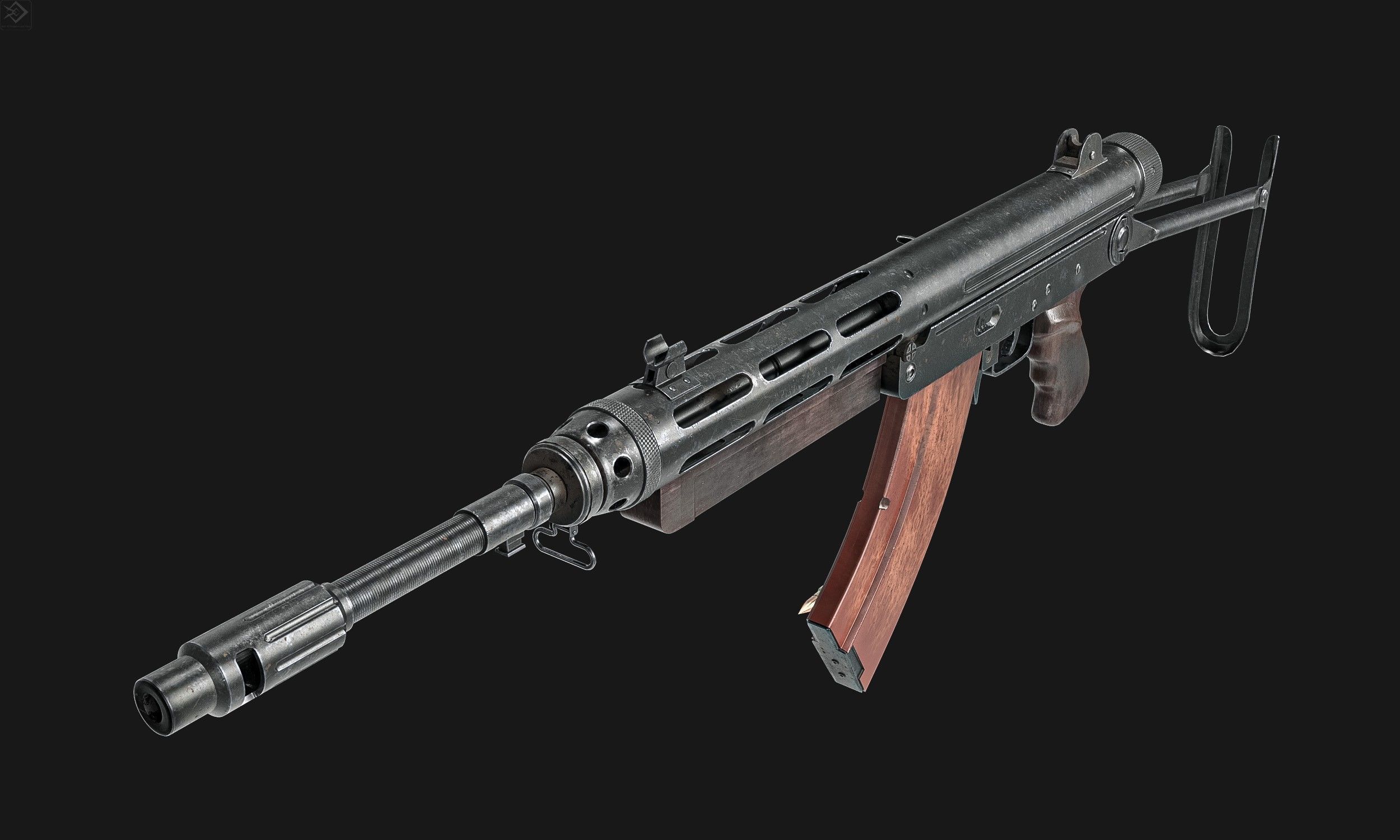 3D model Vargo 52 - Assault Rifle VR / AR / low-poly | CGTrader