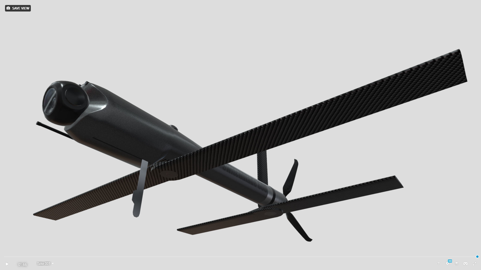 3D model UAV Switchblade 600 VR / AR / low-poly | CGTrader
