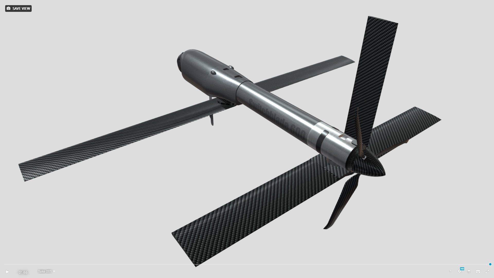 3D model UAV Switchblade 600 VR / AR / low-poly | CGTrader