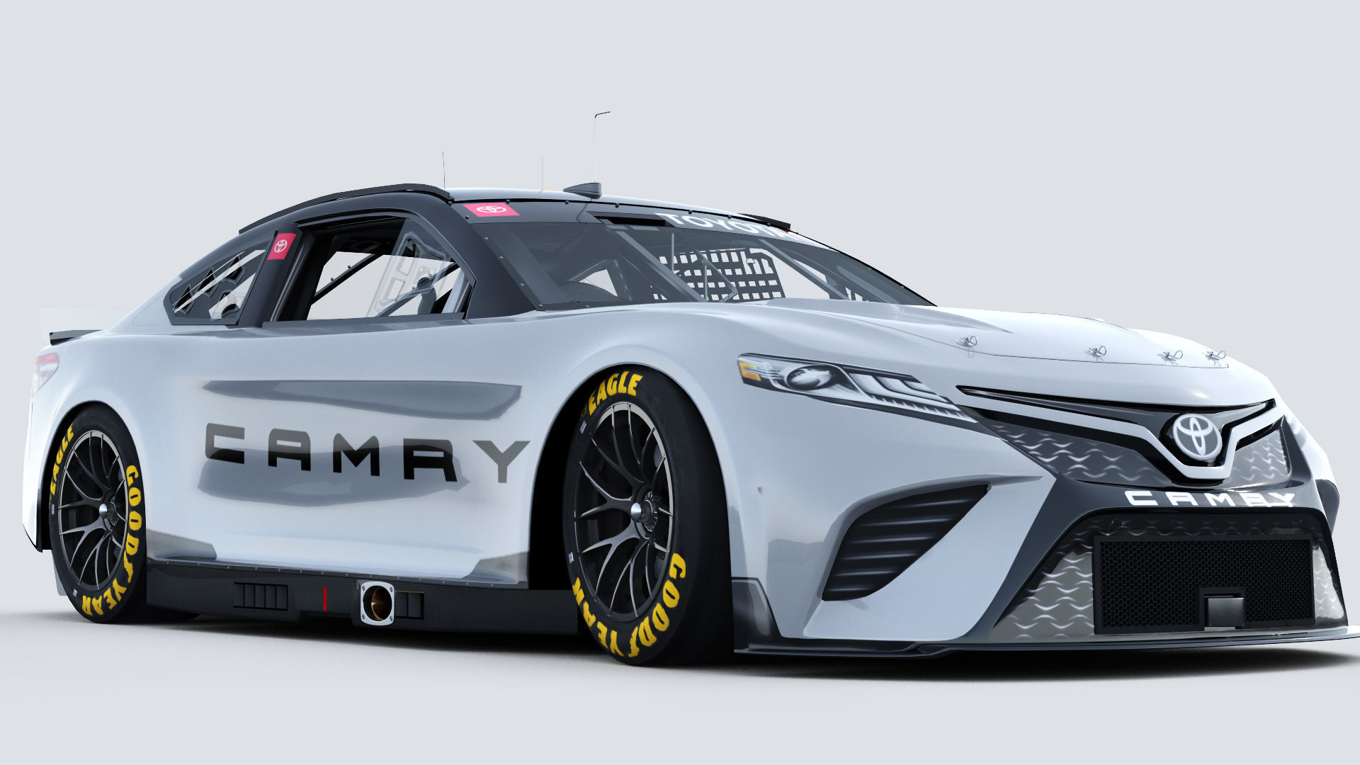 Toyota Camry Nascar Nextgen 2022 Template Update 3D model | CGTrader