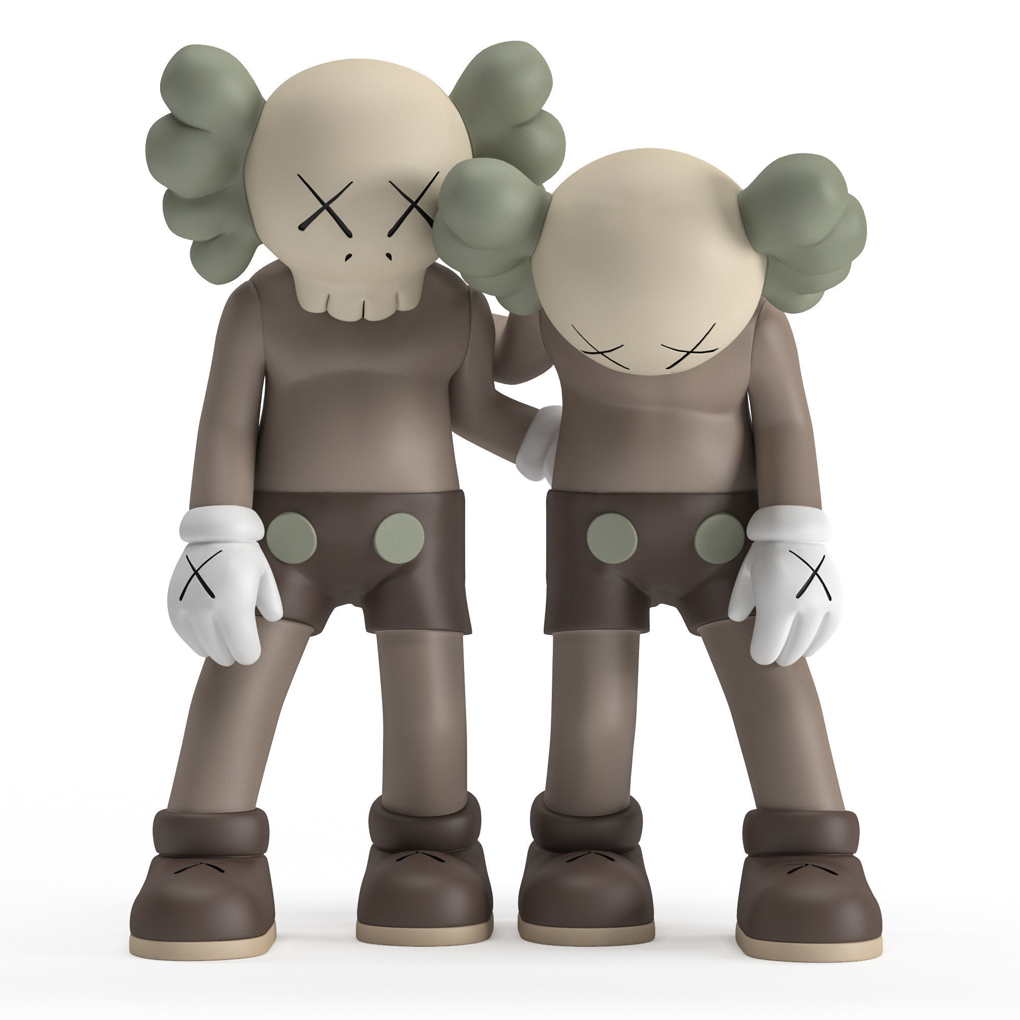 Kaws 1 3D model | CGTrader
