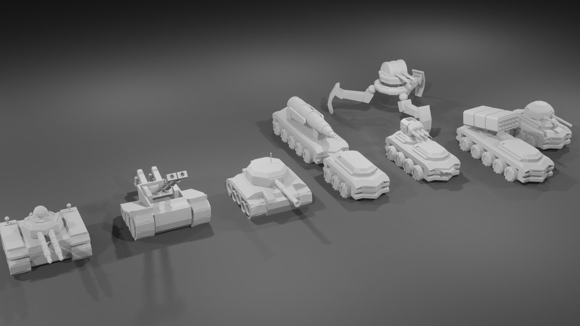 Kitbash War Machines 3D model | CGTrader