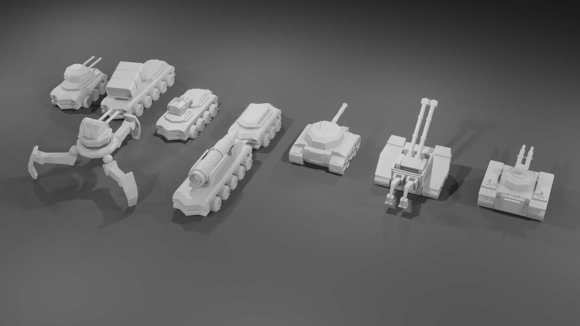 Kitbash War Machines 3D model | CGTrader
