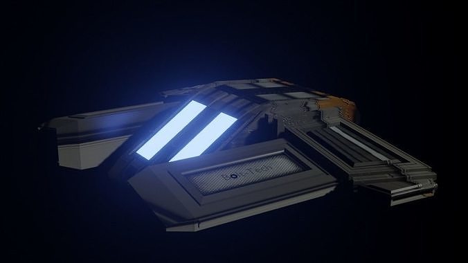 3D model Bolt-Tech Fighter VR / AR / low-poly | CGTrader