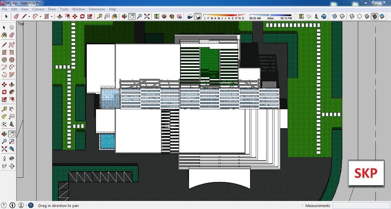 Sketchup Library M1 3D model | CGTrader