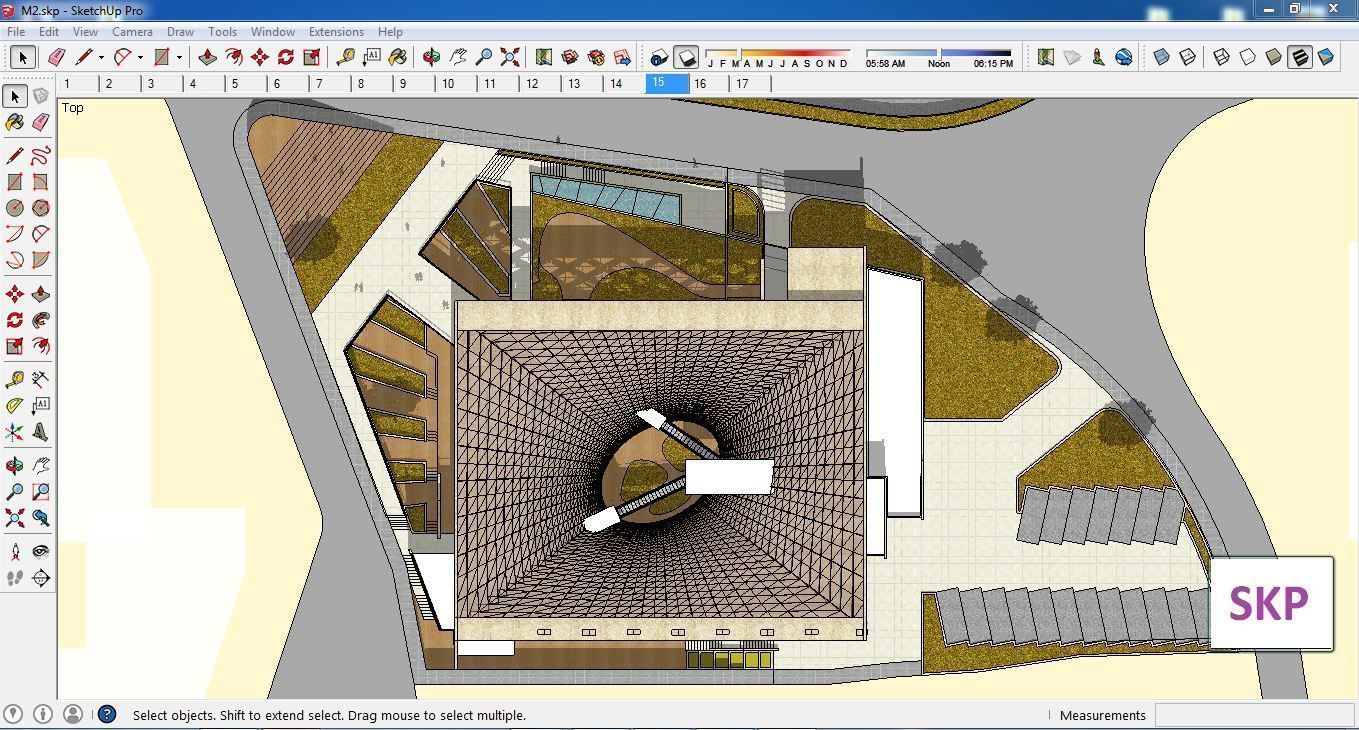 Sketchup Library M2 3D model | CGTrader