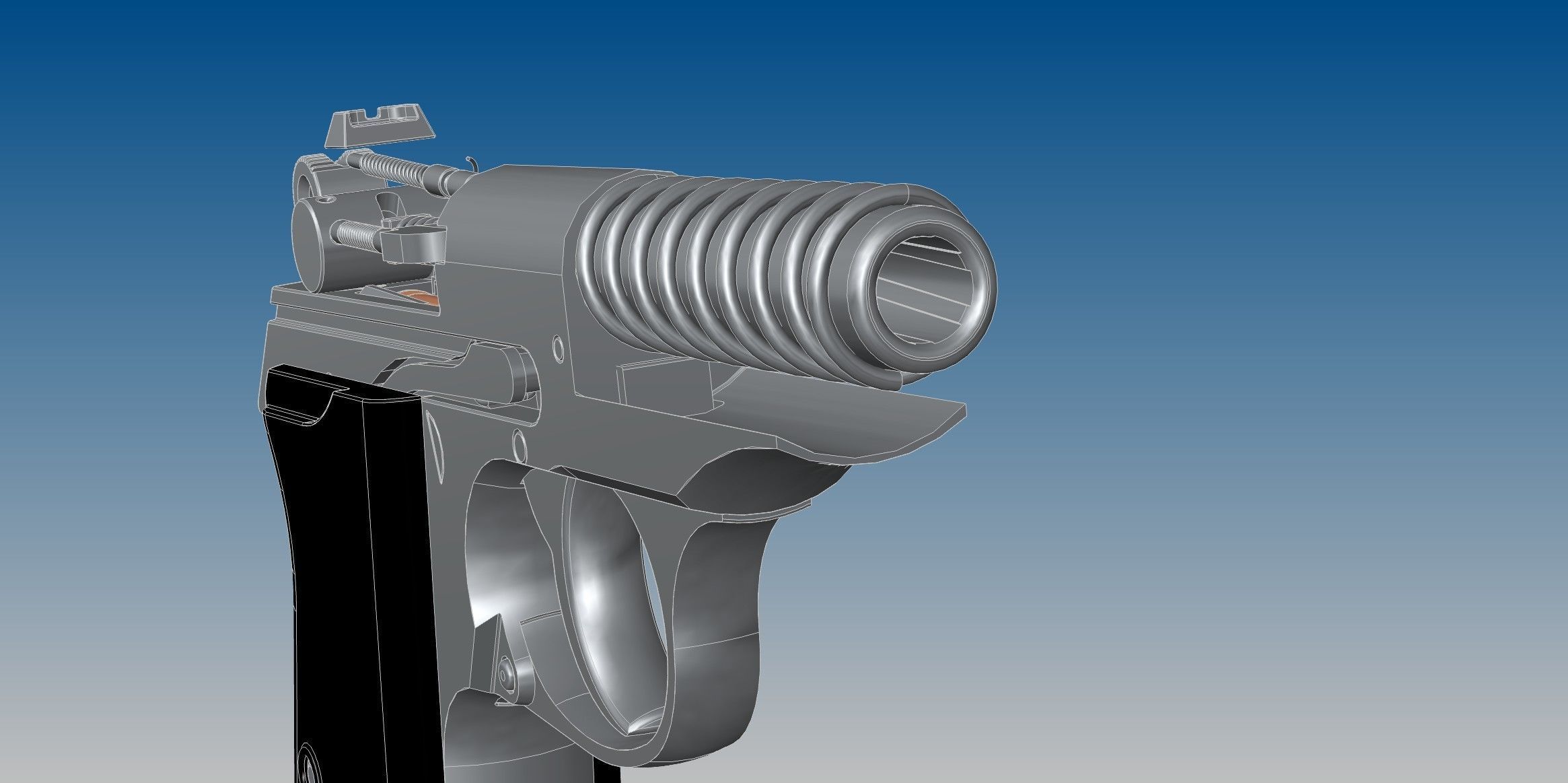 Walther PPK 3D model | CGTrader