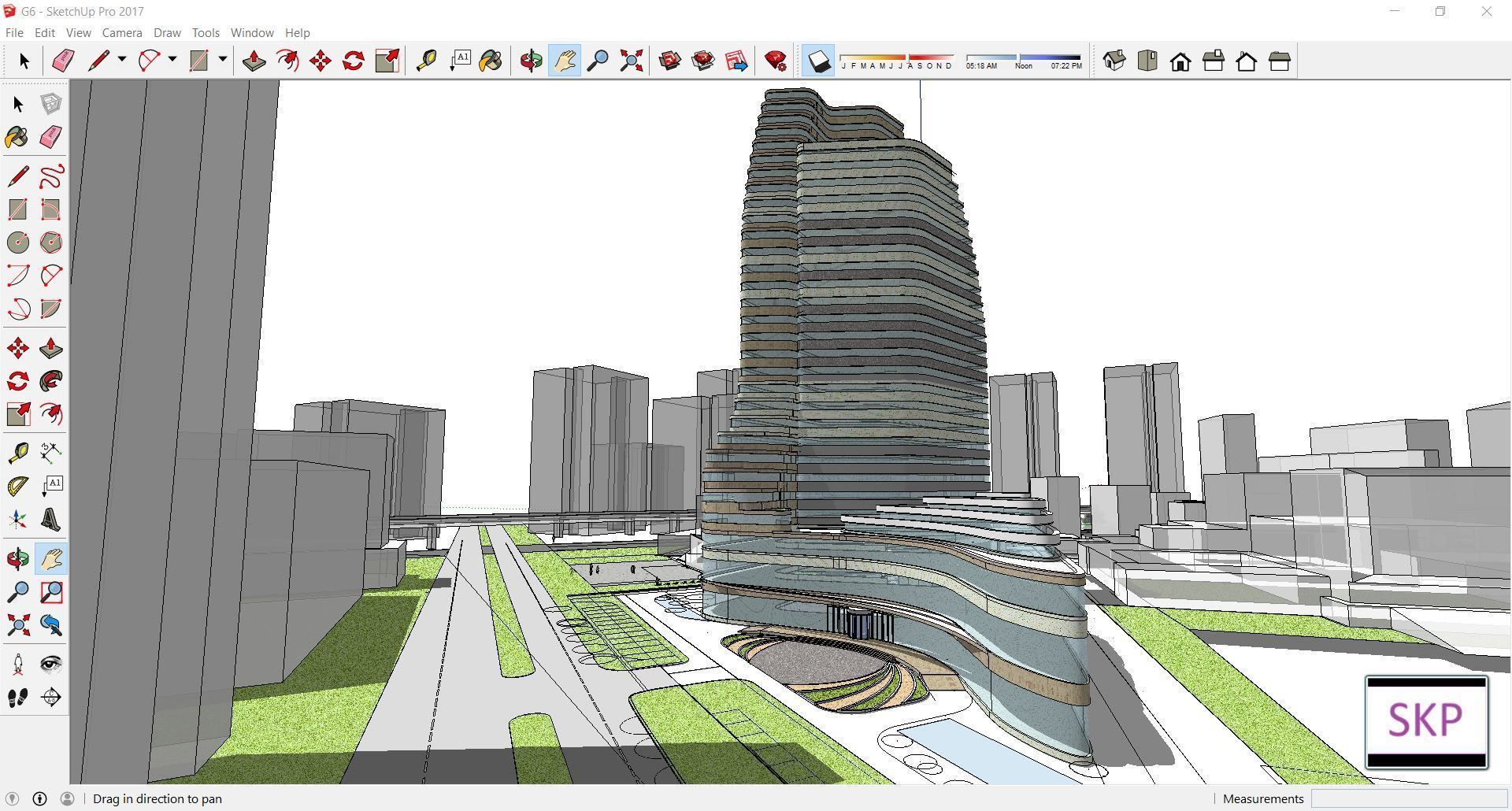 Sketchup Hotel G6 3D model | CGTrader