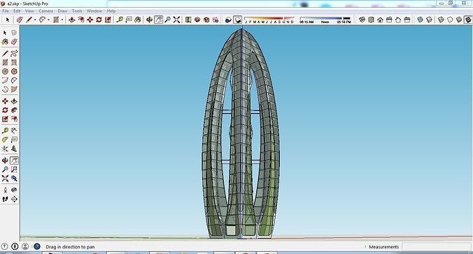 Sketchup Tower A2 free 3D model | CGTrader