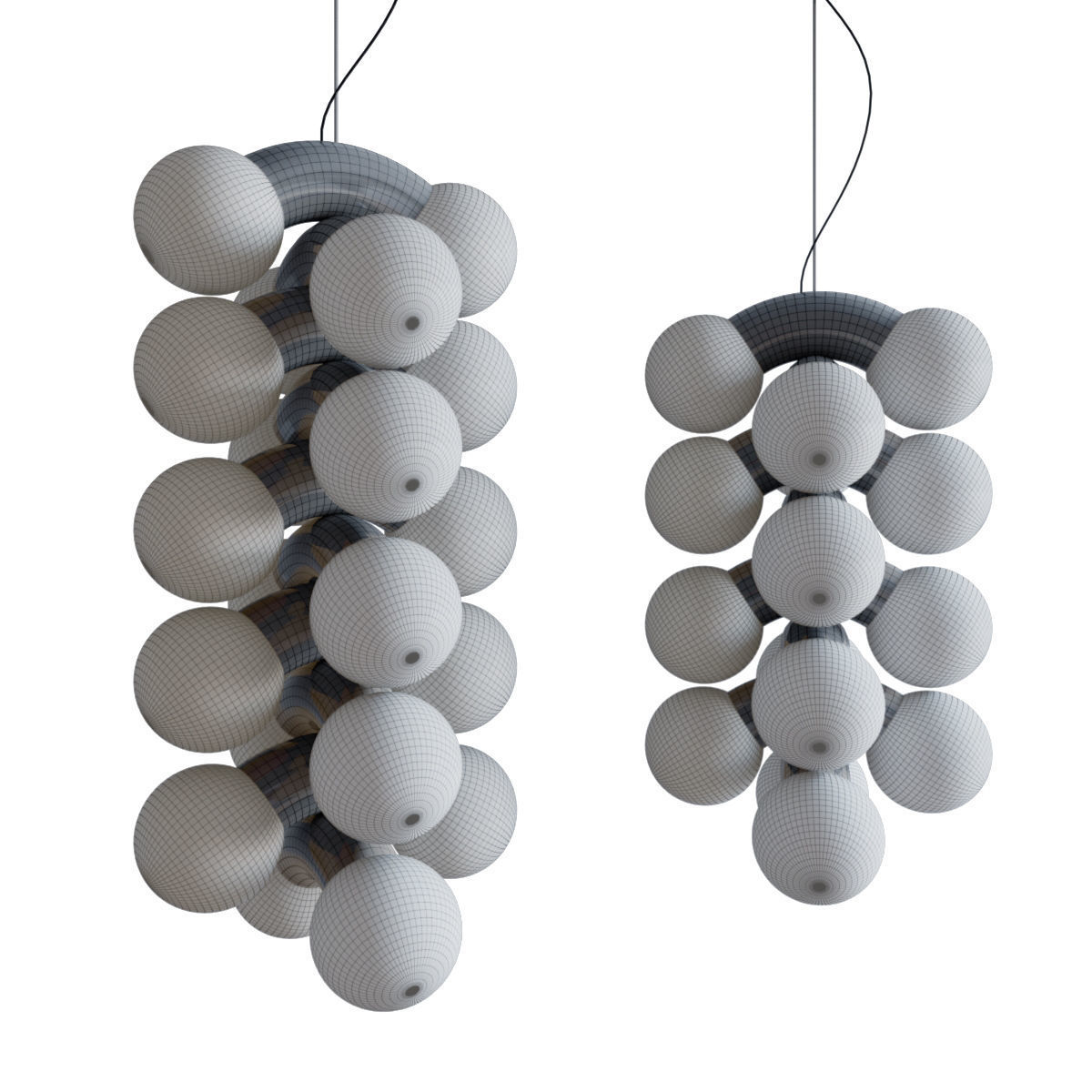 Vine Multi-Tiered Pendant Light By Caine Heintzman from ANDlight 3D ...