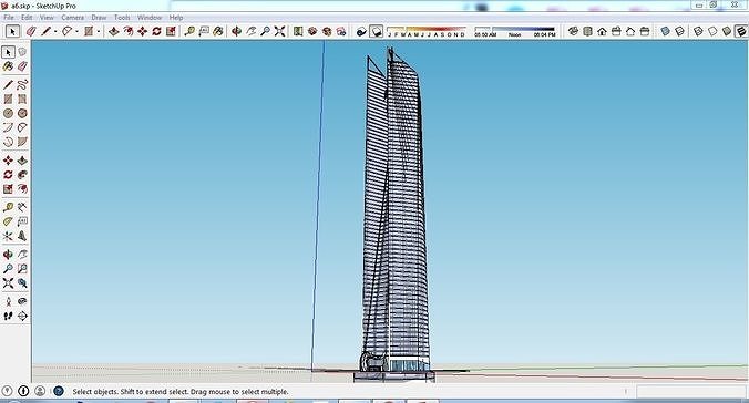 Sketchup Tower A6 free 3D model | CGTrader