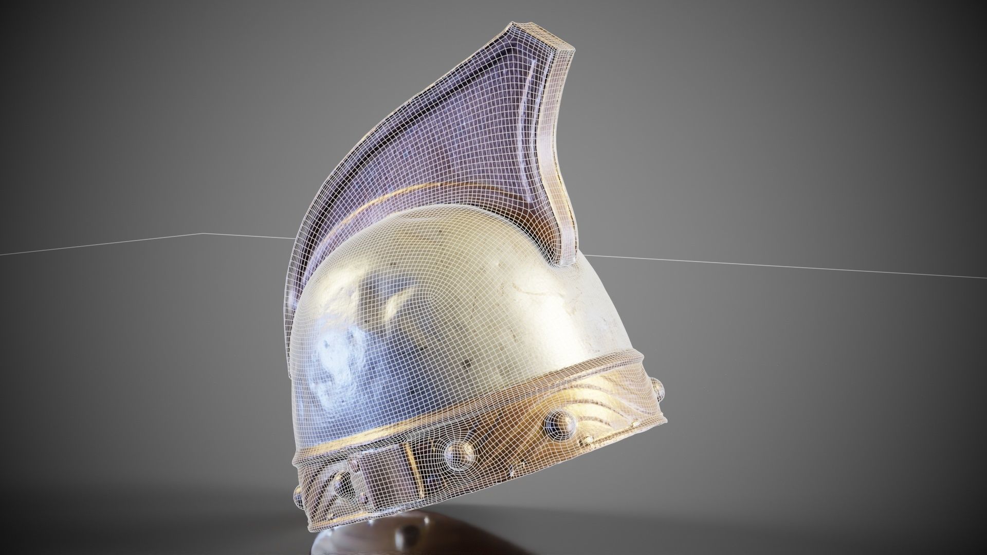 3D model Fin Helmet VR / AR / low-poly | CGTrader