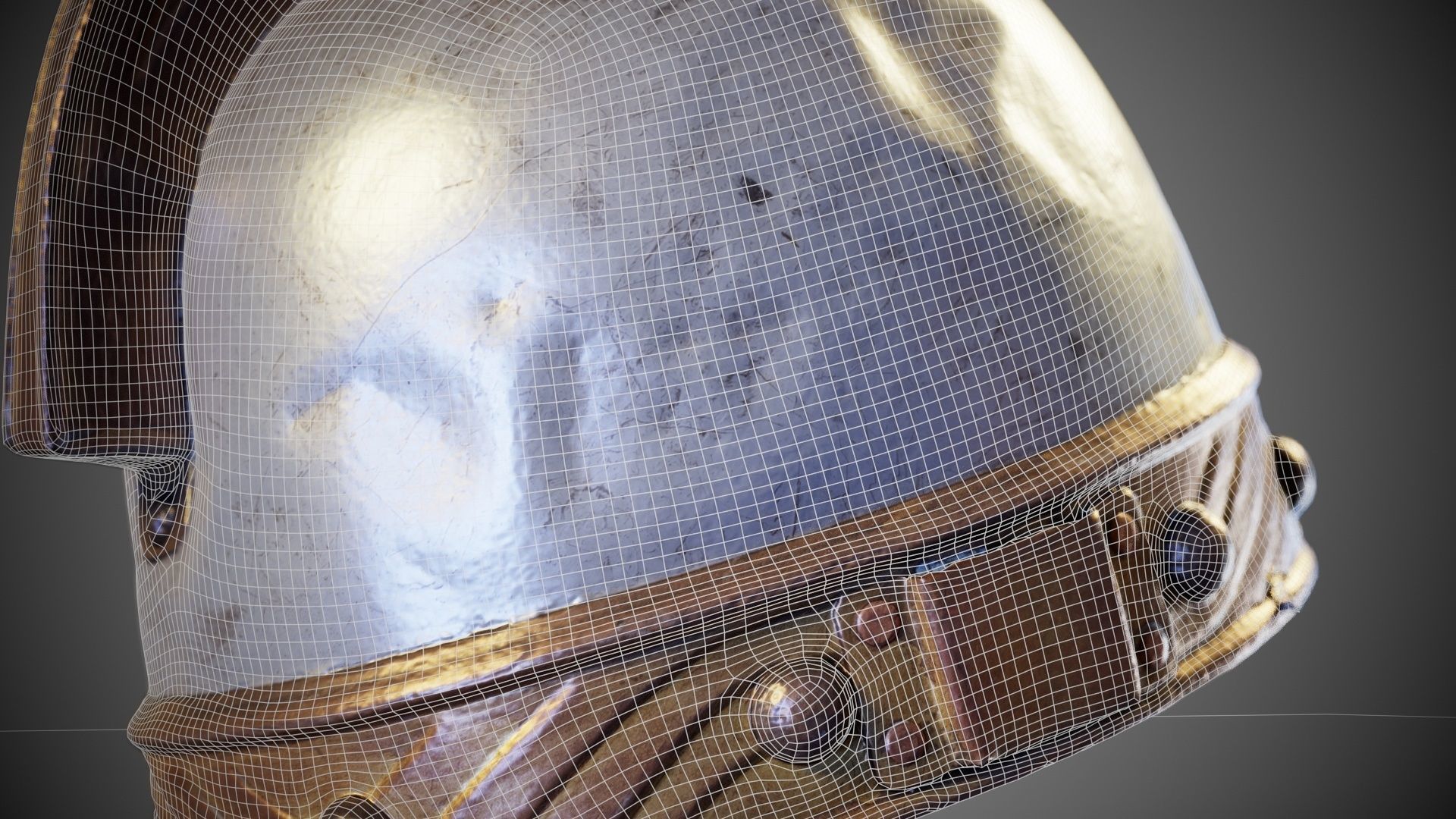 3D model Fin Helmet VR / AR / low-poly | CGTrader