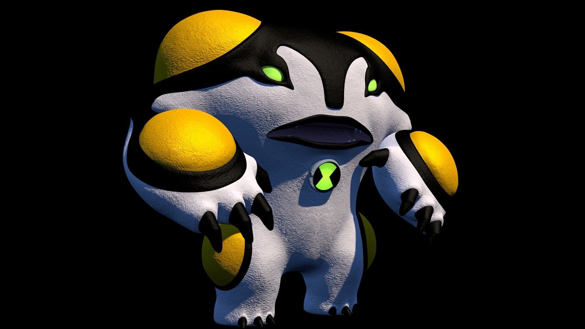 Ultimate CannonBolts Model - Ben 10 Aliens - Pack of 2 models 3D model ...