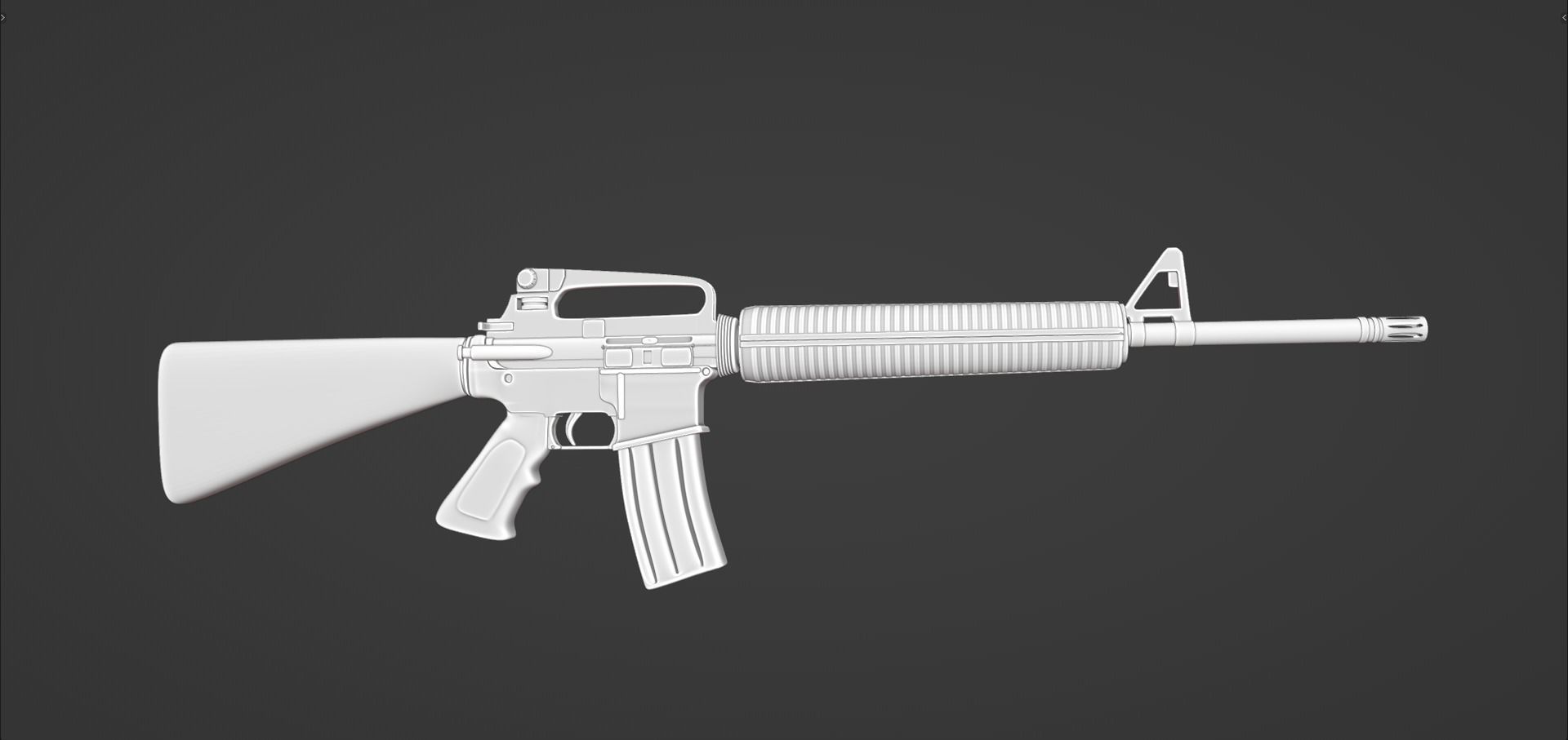 M16 WEAPON MODEL free 3D model | CGTrader
