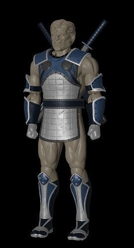 One12Scale Samurai Armor Kit 3D model 3D printable | CGTrader