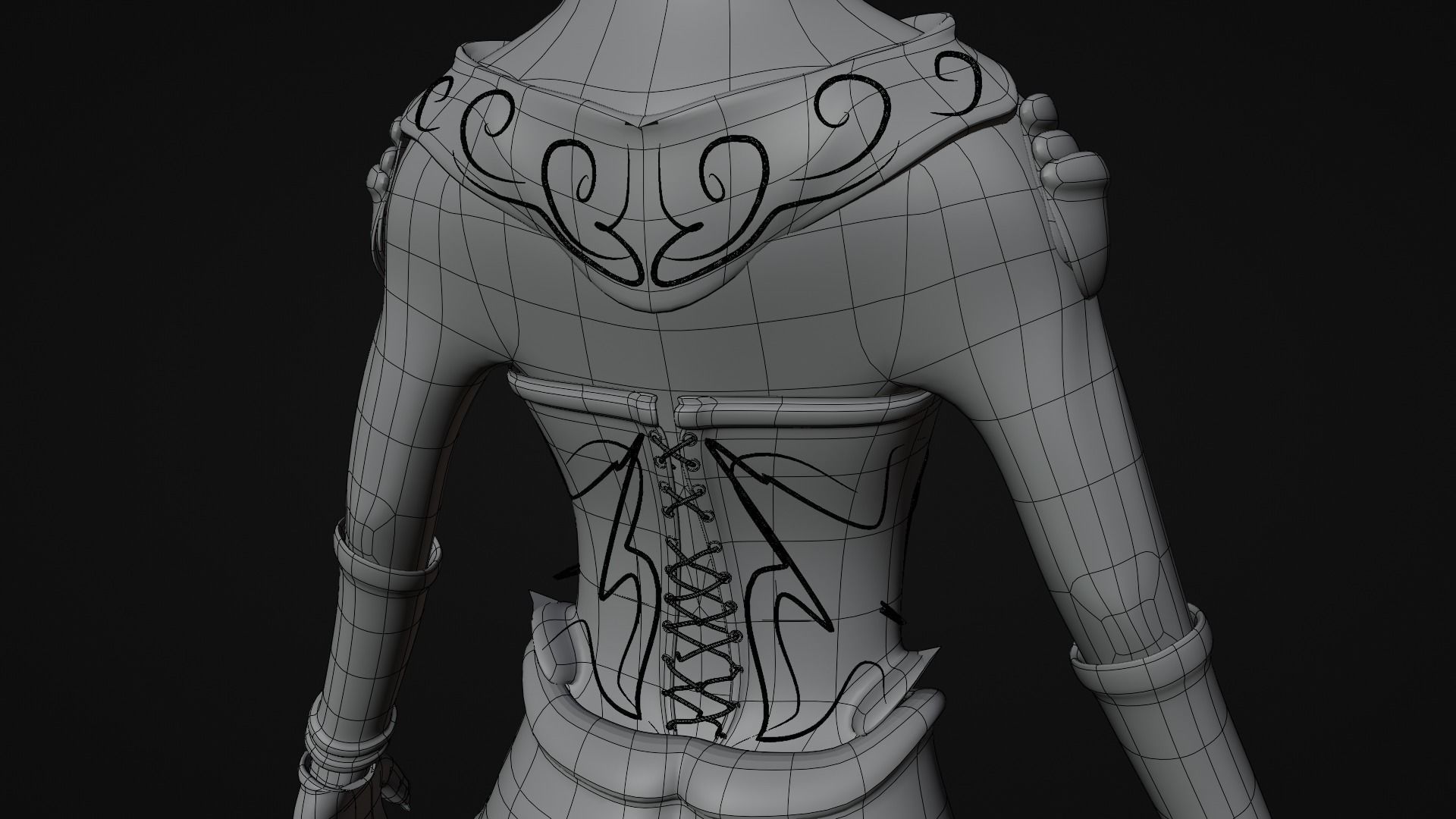 medieval princess game character free 3D model animated | CGTrader