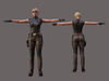 Special Force Girl Base Model free 3D model rigged | CGTrader