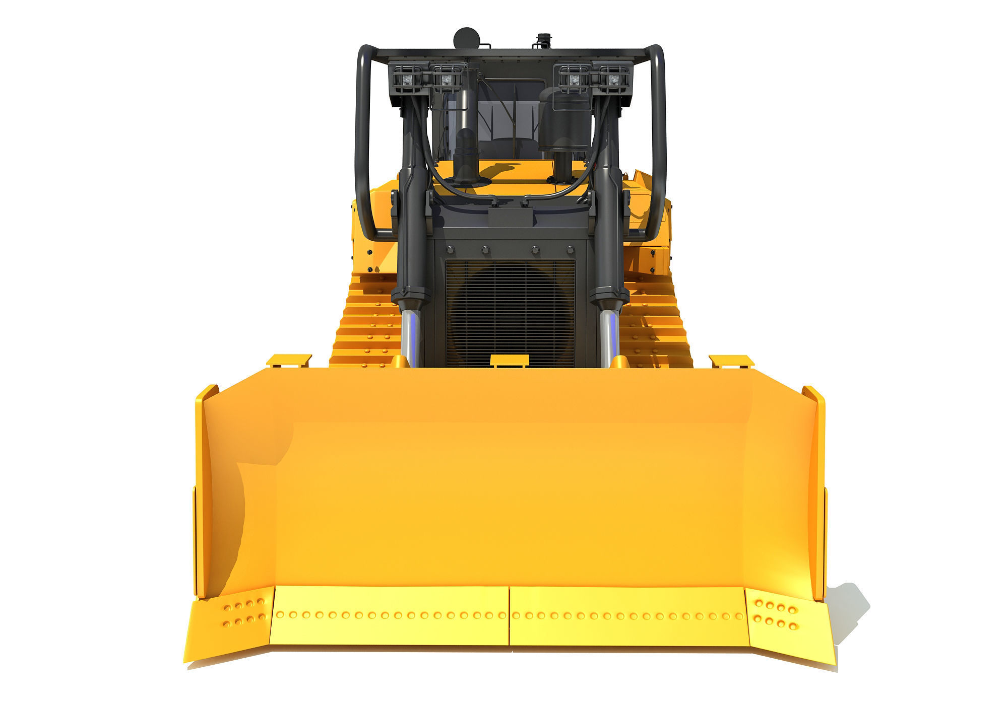 Tracked Dozer 3D model | CGTrader