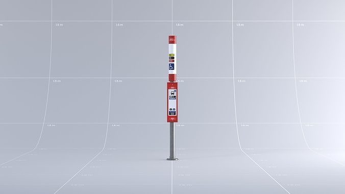 Toronto Bus Stop 03 3D model | CGTrader