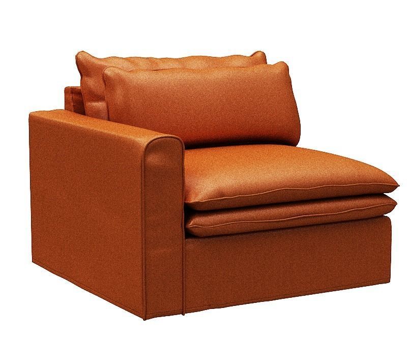 3D model Left side sofa VR / AR / low-poly | CGTrader