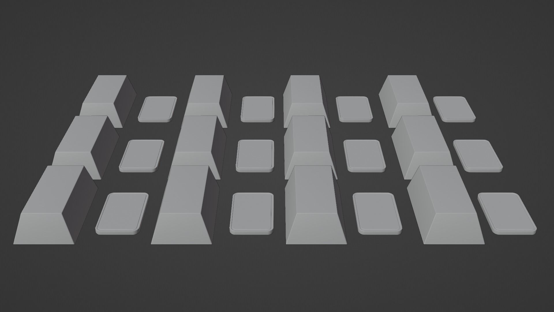 3D model Mineral Ore Bars VR / AR / low-poly | CGTrader